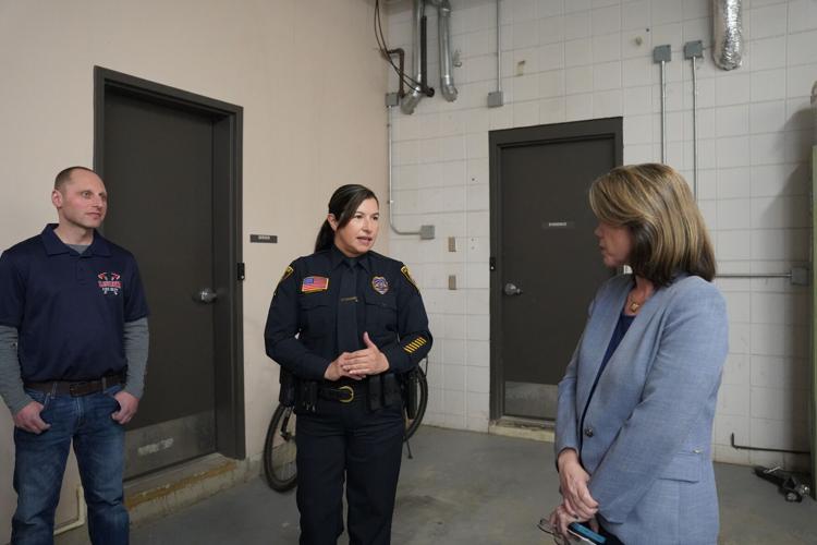 U.S. Rep. Craig visits Le Sueur for public safety discussion | News ...