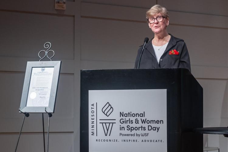 Neuger receives the Breaking Barriers Award at 2026 NGWSD ceremony ...