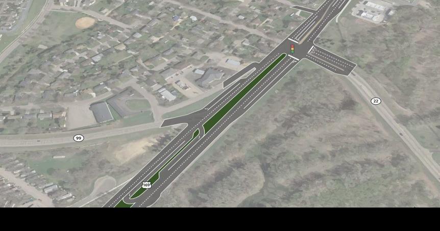 MnDOT chooses dual left turn lanes and RCUT for 169/22 and 169/99 ...