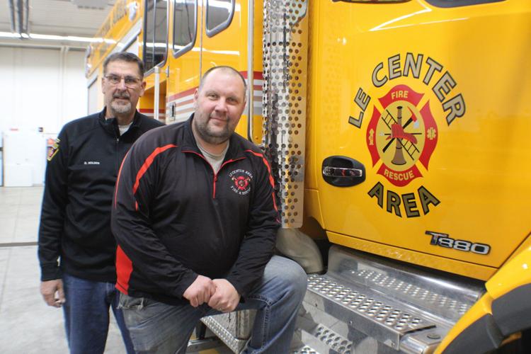 Passing the torch: Gene Boyd named Le Center fire chief as Dan Holden ...