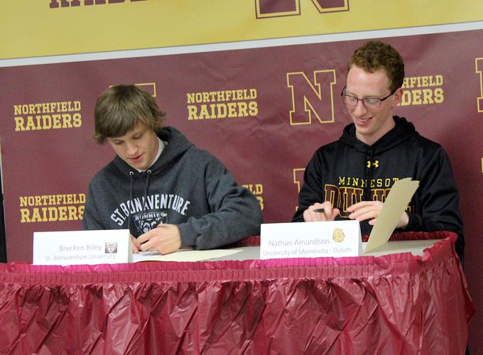 Northfield athletes sign scholarship offers | Sports | southernminn.com
