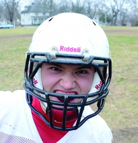 THE THIN RED LINE: Faribault's Bethlehem Academy's offensive line ...