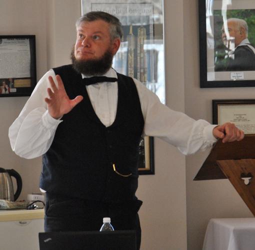 PHOTOS: Abraham Lincoln impersonator presents at cathedral | Community ...