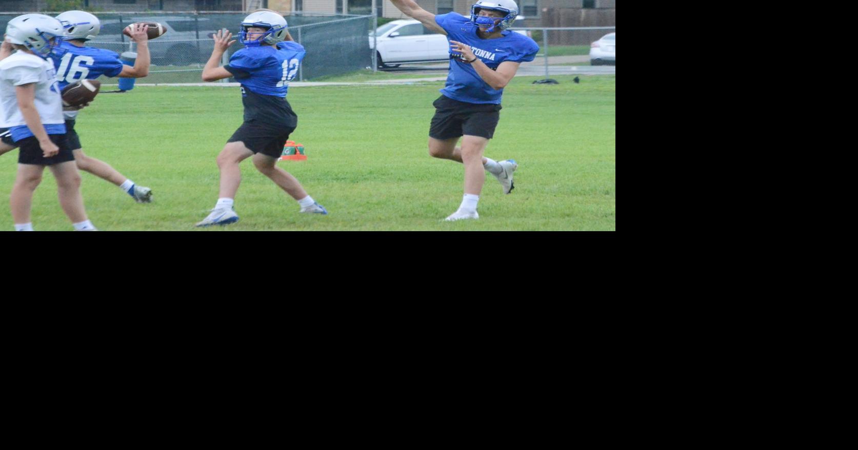 Owatonna football team using camp to solidify quarterback, wide ...