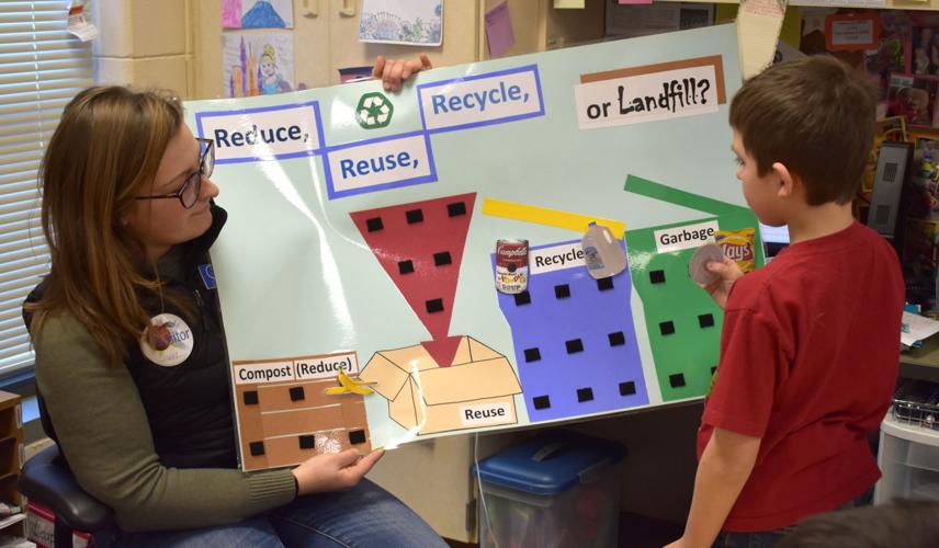 GALLERY: Third graders learn reduce, reuse, recycle from River Bend ...