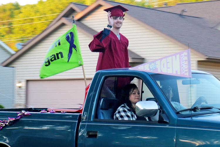GALLERY: Medford hosts drive-thru graduation, parade for class of 2020 ...