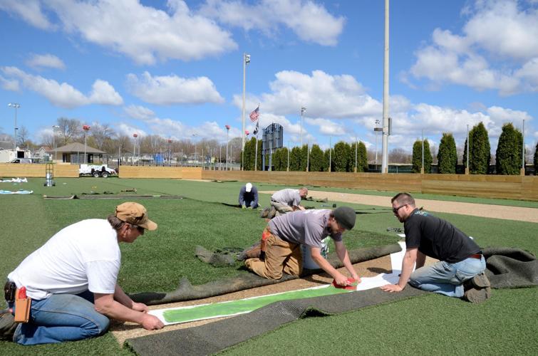SUMMER RECREATION: New artificial turf soccer field built in St. Peter ...