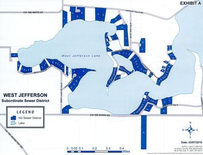 Majority of West Jefferson Lake sewer project paid for with state ...