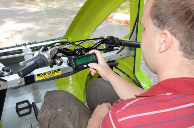 ELF solar-pedal trike latest addition to energy-efficient ...