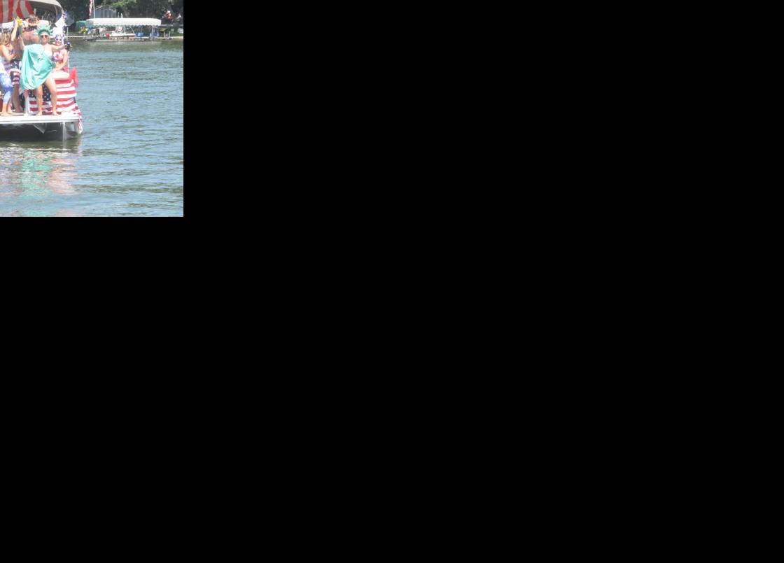 Waves and Flags: Independence Day boat parade circuits Little Jefferson ...