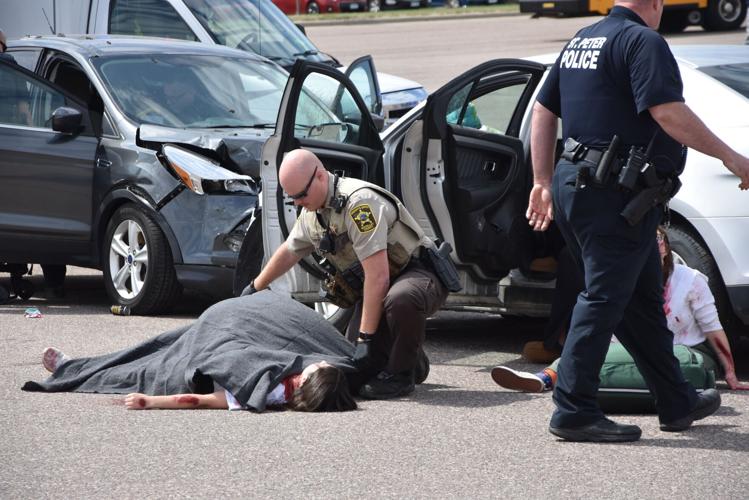 Mock crash illuminates dangers of drunk driving | News | southernminn.com