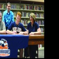Faribault's Ryder Ross signs to play tennis, bowl for Midland ...