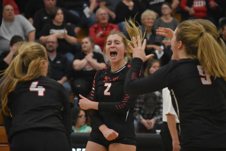 K-W volleyball wins subsection title, falls one win shy of state ...