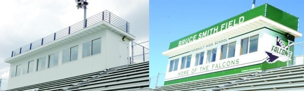 Faribault’s Bruce Smith Field press box receives a makeover | Sports ...