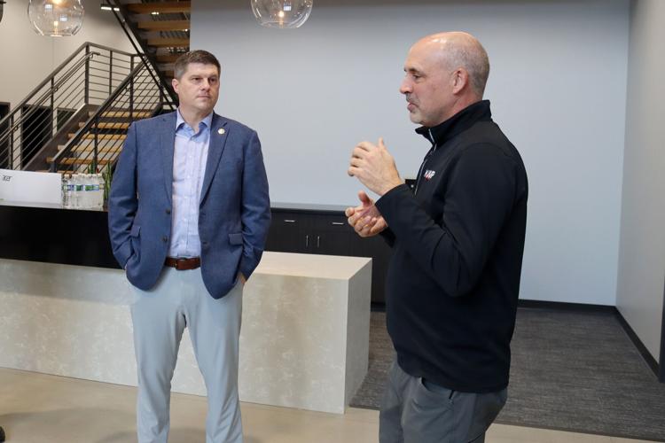 Rep. Finstad visits KAMP Automation, talks workforce shortage | News ...