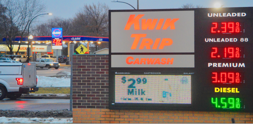 St. Peter gas prices hit statewide low amid price war | News ...