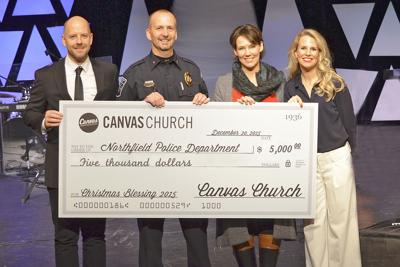 Canvas Church 'blesses' Northfield Police Department with donation ...