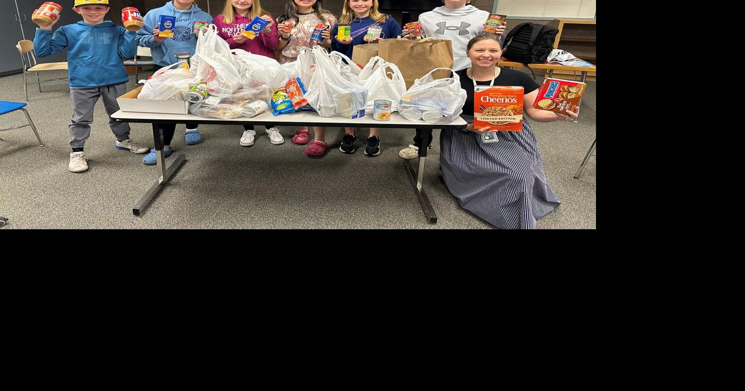 St. Peter Middle Schools hosts food drive | Community | southernminn.com