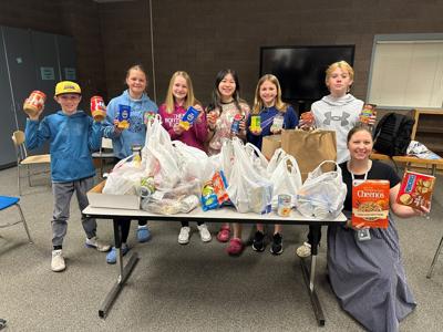 St. Peter Middle Schools hosts food drive | Community | southernminn.com
