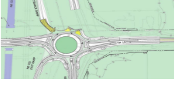 Roundabout construction: One ramp opens, the other closes | News ...