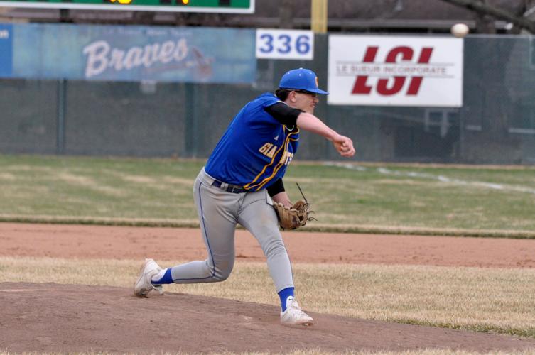 Giants dominate Cyclones in season opener, drop doubleheader to Sibley ...