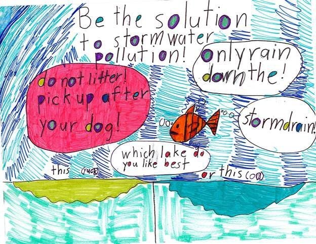 Winners of the 2021 Stormwater Pollution Poster Contest announced ...