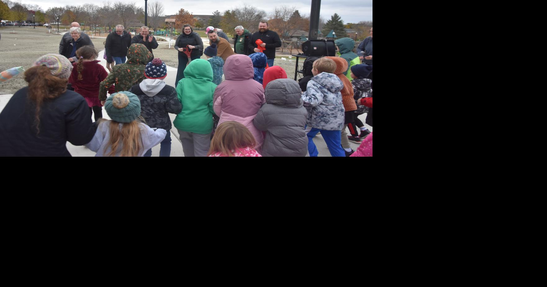 St. Peter debuts Gorman Park playground in ribbon cutting | News ...