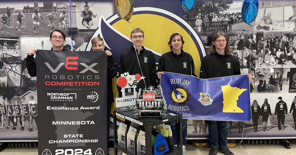 Waseca Robotics team wins award at World Championship | Waseca County ...