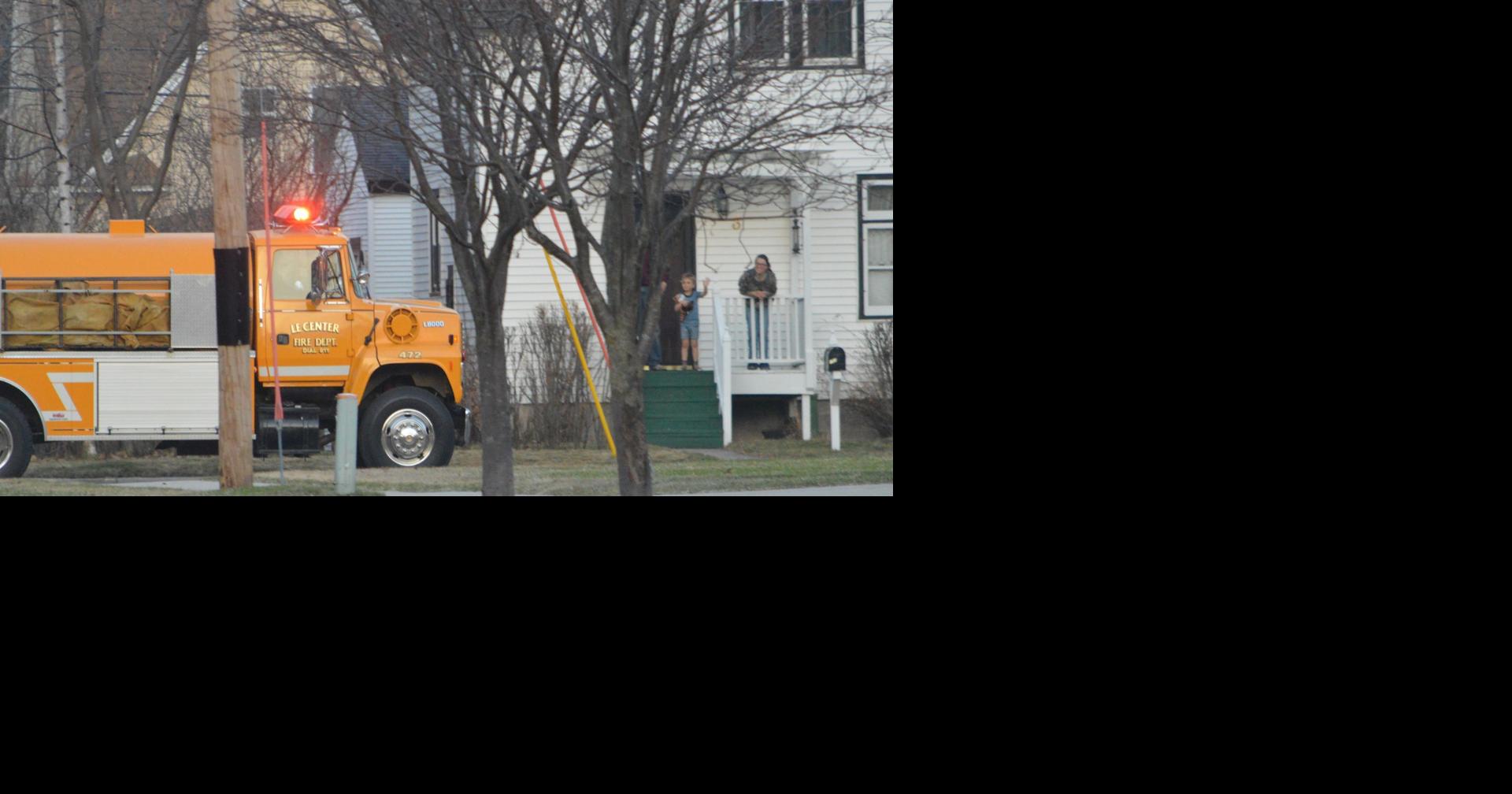 GALLERY: Le Center Fire rallies community with evening parade | News ...