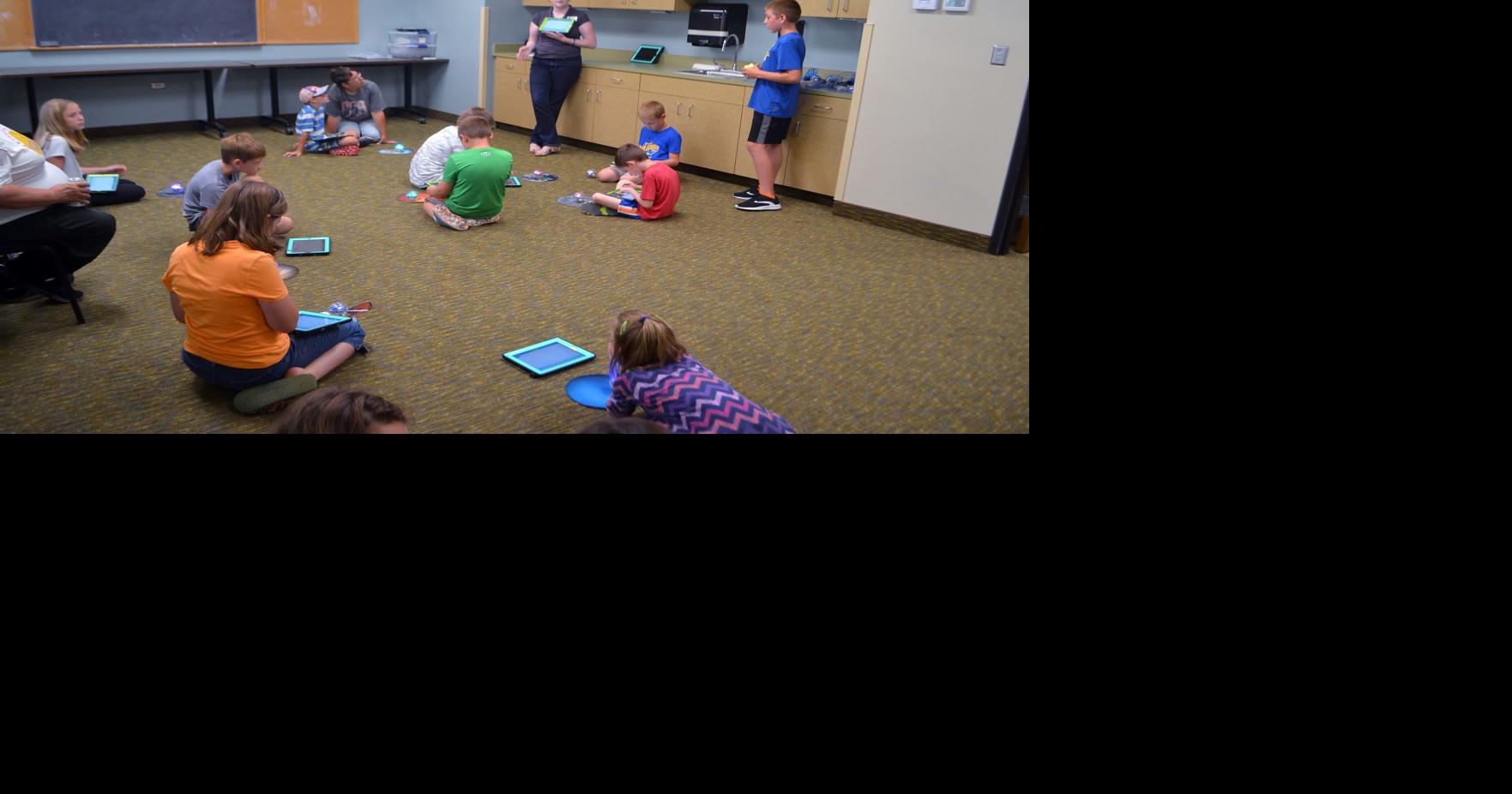 Kids learn to code during Sphero Star Map program | News | southernminn.com