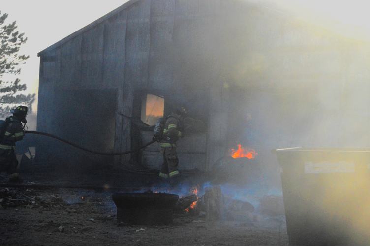 St. Peter Fire Department responds to rural shed fire | News ...