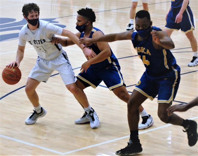 St. Peter boys basketball battles top ranked Waseca | Sports ...