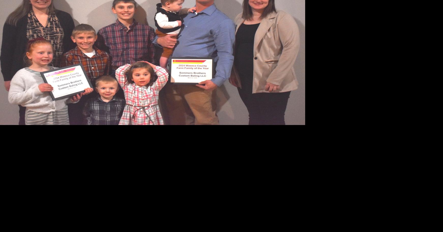 Sommers Brothers Custom Baling LLC family recognized as 2024 Waseca ...