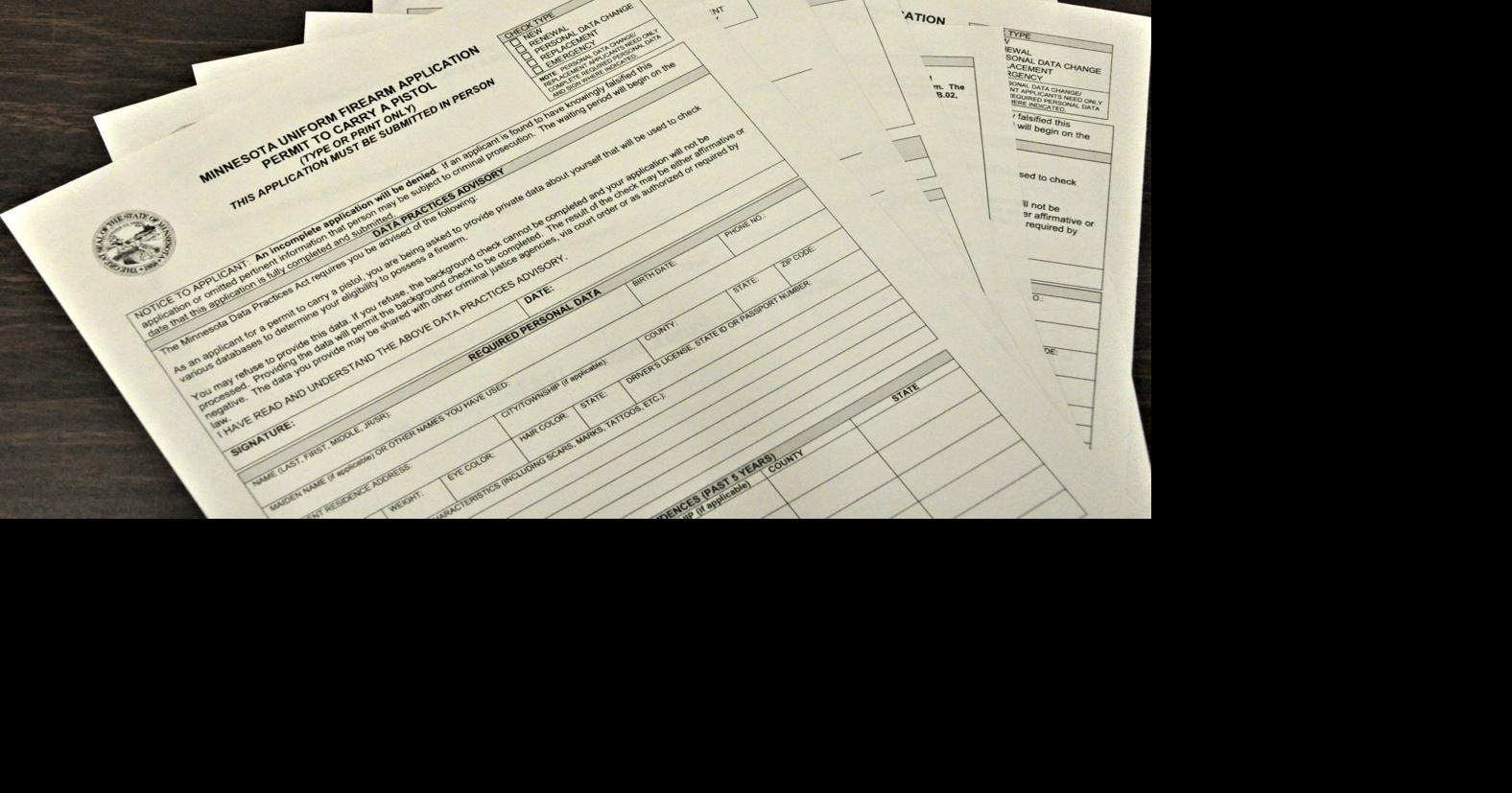 Minnesota sees highest number of permit to carry applications since ...