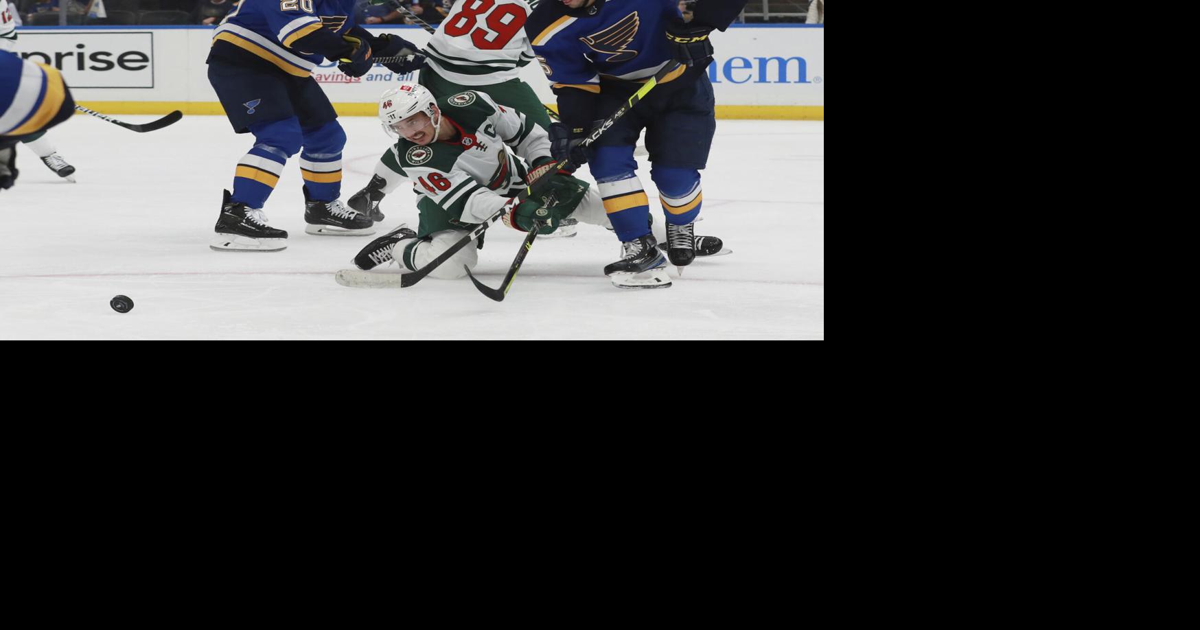 Binnington makes 25 saves, Blues win 5-1, eliminate Wild | Sport | southernminn.com