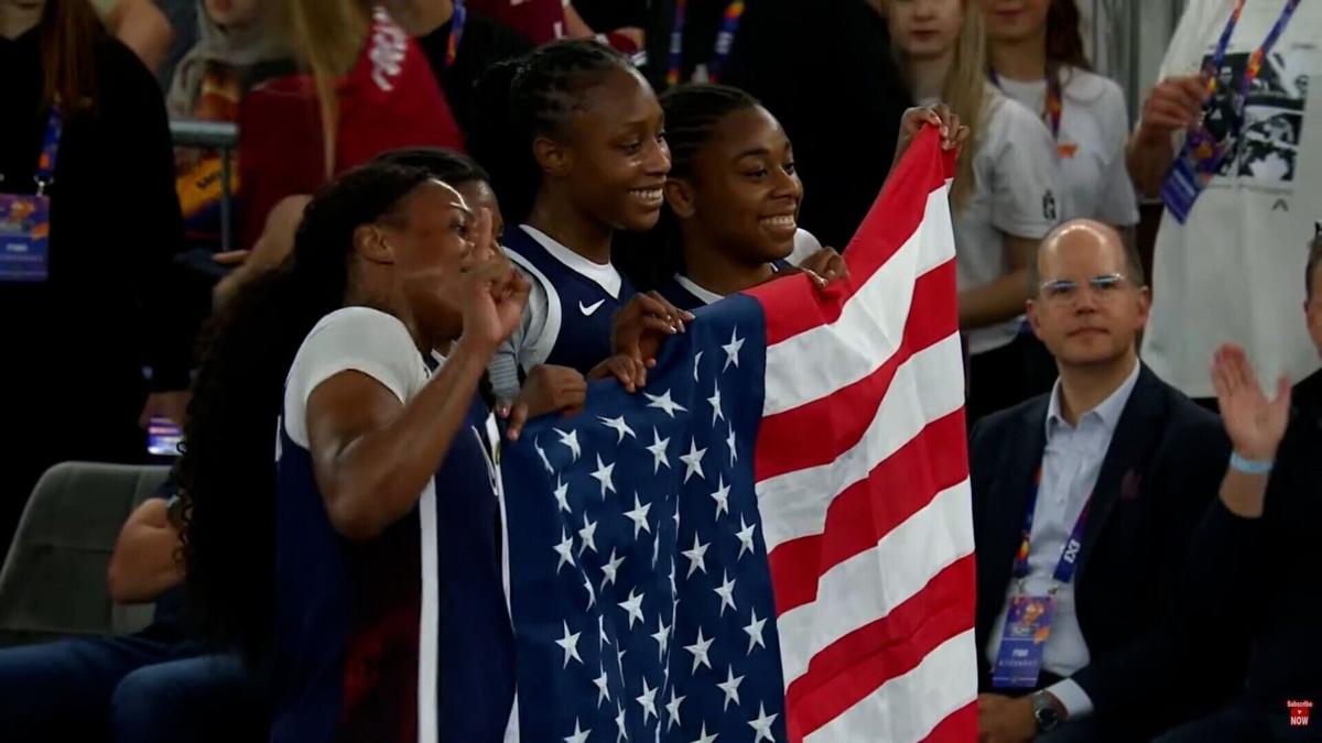 Mikaylah Williams wins gold for Team USA at FIBA 3x3 World Cup | Sports ...