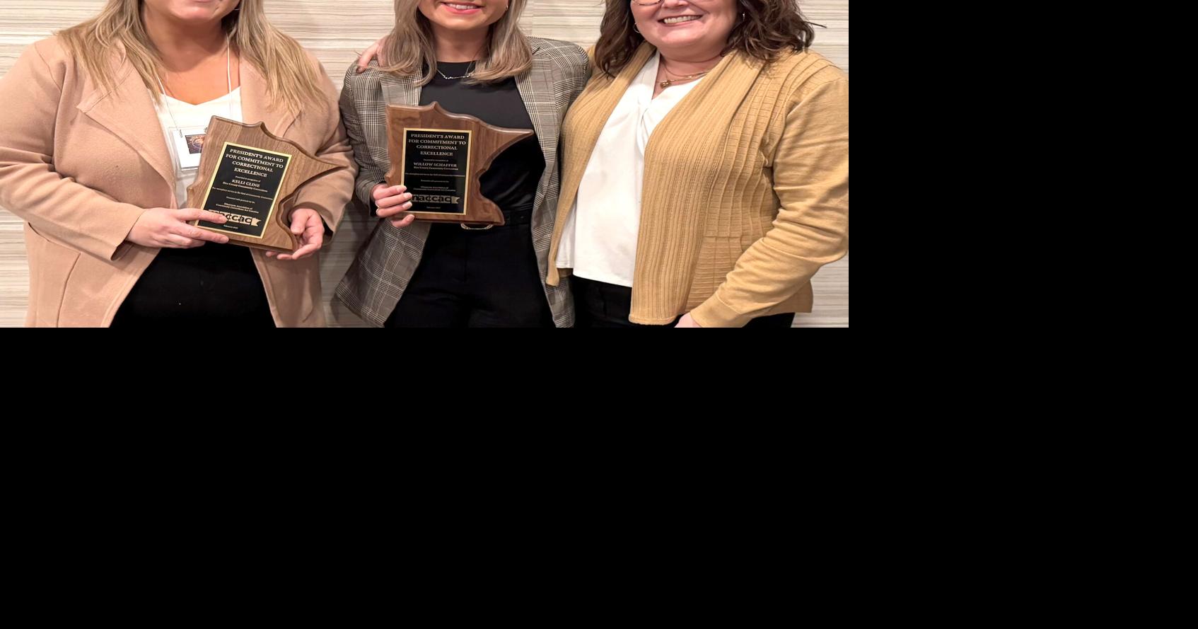 Probation officers honored for work with female clients | Community ...