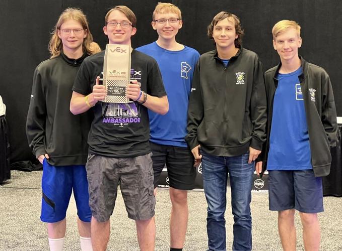 Waseca Robotics team wins award at World Championship | Waseca County ...