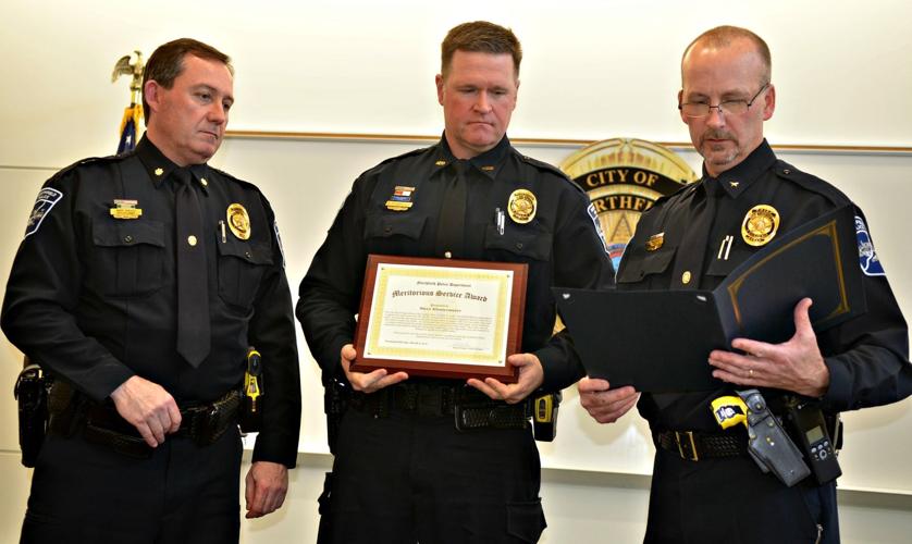 GALLERY: Northfield officers receive congratulations at awards ceremony ...