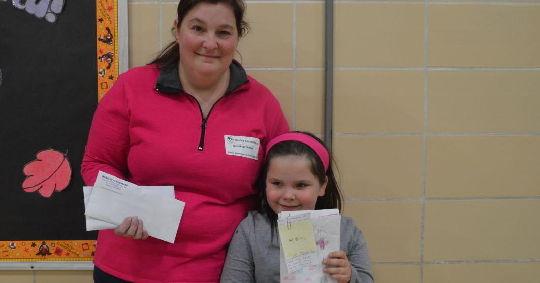 Hartley Elementary School raises money for family which lost home in ...