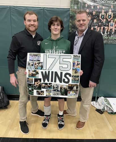 Falcons fall in home triangular meet; Hausen celebrates 175 wins ...