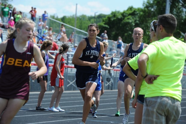 St. Peter girls track qualifies five for state | Sports | southernminn.com