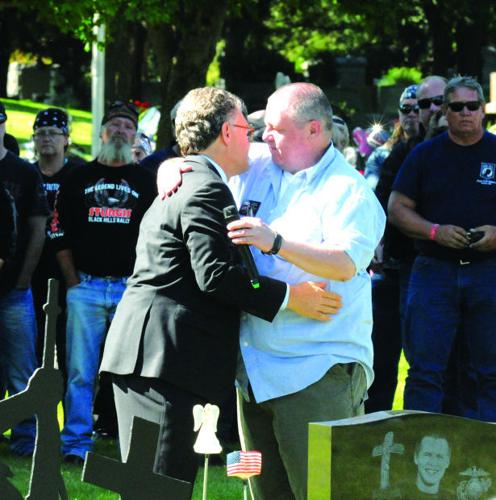 GALLERY: Hundreds pay their respects to Marine Cpl. Caleb Erickson at ...