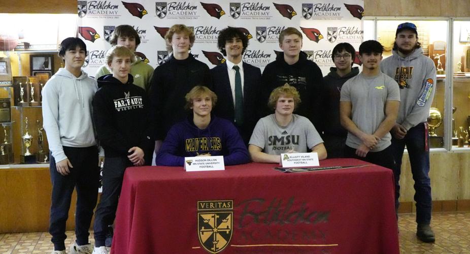 Bethlehem Academy’s Dillon, Viland sign to play Division II football ...
