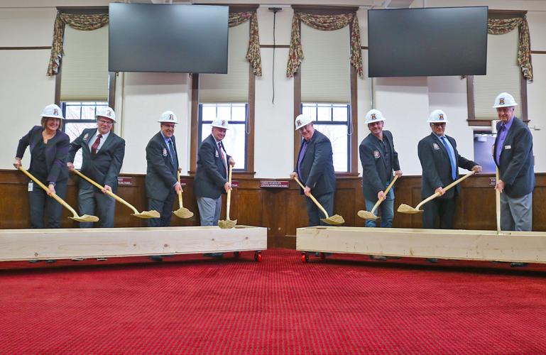 City breaks ground on council chambers renovation project | News ...