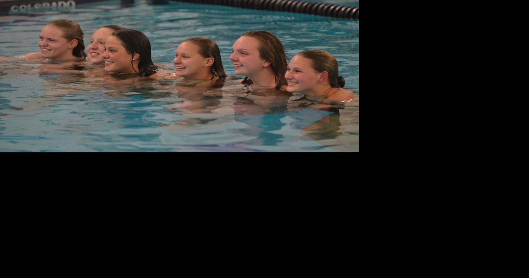 FHS girls swim and dive seniors recall memories on senior night ...