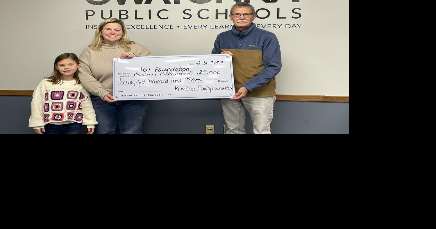 Kirchner family donates to 761 Foundation | Community | southernminn.com