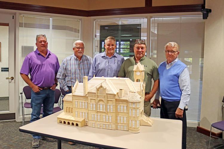 Minnesota artist creates scale replica of Steele County Courthouse from ...