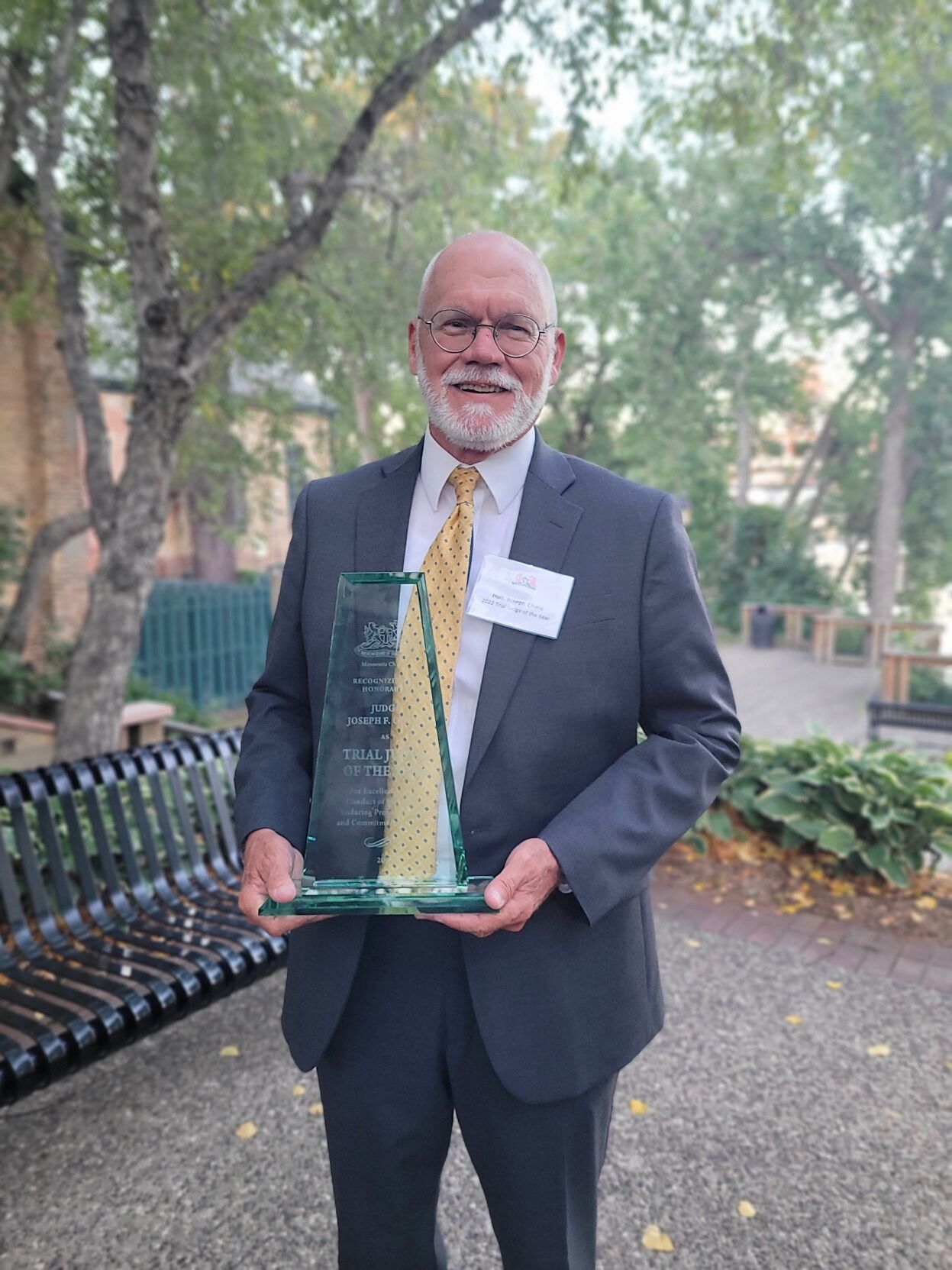 Judge Joseph Chase honored as Trial Judge of the Year | Community ...