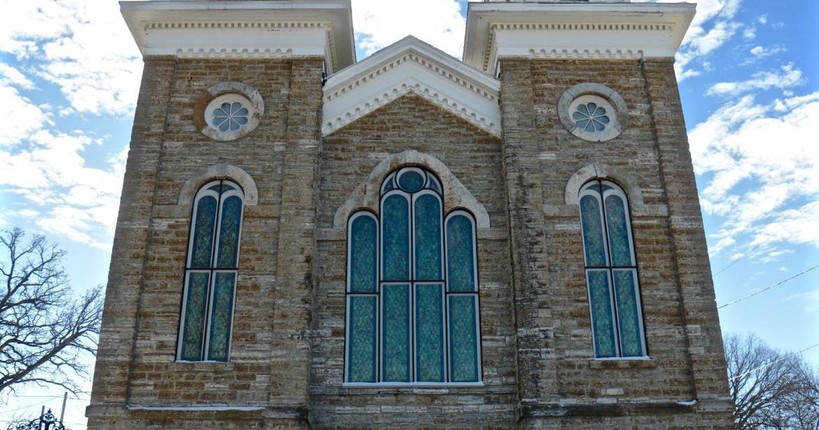 Congregational Church building exhibits historical features inside and ...